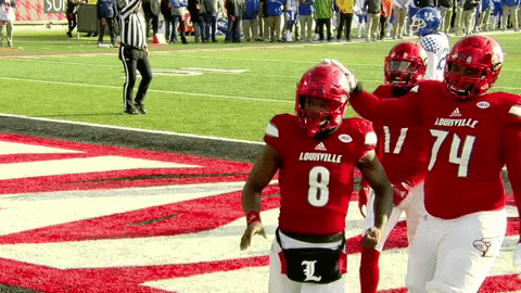 College Football Reaction GIF by ACC Network - Find & Share on GIPHY