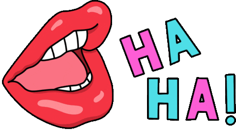 Ha Ha Laughing Sticker by Idil Keysan for iOS & Android | GIPHY