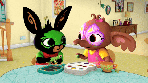 Children Facepaint GIF by Bing Bunny - Find & Share on GIPHY