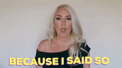 I Said So Chelsie GIF by chelsiekenyon - Find & Share on GIPHY