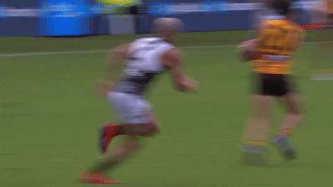 Afl Tackle GIF by Port Adelaide FC - Find & Share on GIPHY