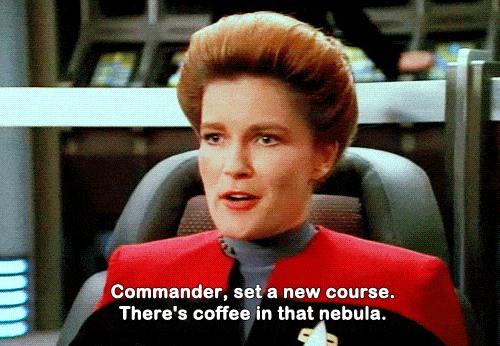 it's kate mulgrew's birthday. GIVE. ME. YOUR. JANEWAY. GIFS ...