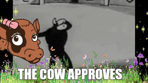 Cow Dancing GIF by Fleischer Studios - Find & Share on GIPHY