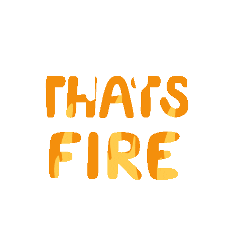 Thats Fire Sticker by Twitter for iOS & Android | GIPHY