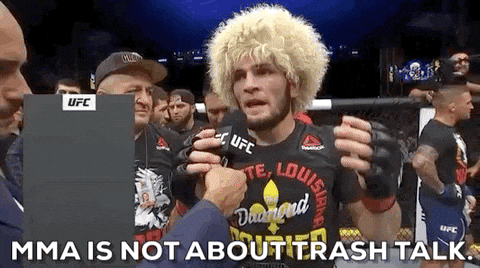 Trash Talk Sport GIF by UFC - Find & Share on GIPHY
