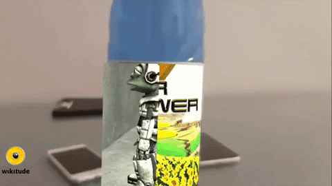 Augmented Reality Cylinder GIF by Wikitude - Find & Share on GIPHY