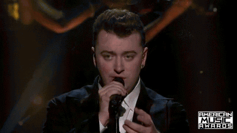 Sam Smith GIF by AMAs - Find & Share on GIPHY