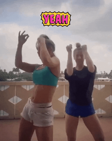 Hell Yeah Happy Dance GIF by Leah Van Dale - Find & Share on GIPHY