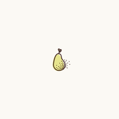 Pear GIF by The Rocket Panda - Find & Share on GIPHY