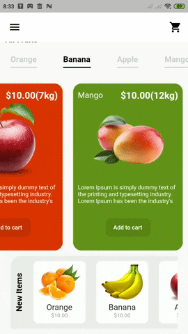 GitHub - MuthuHere/Fruits-FlutterUI: Flutter UI for fruits app with cart