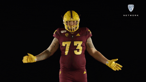 Football Clap GIF by Pac12Network - Find & Share on GIPHY