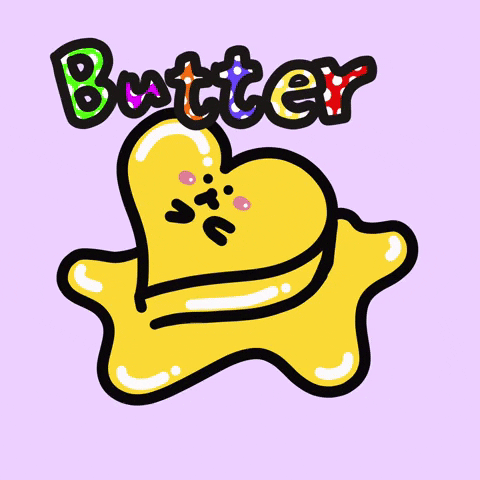 Butter GIF by Playbear520_TW - Find & Share on GIPHY
