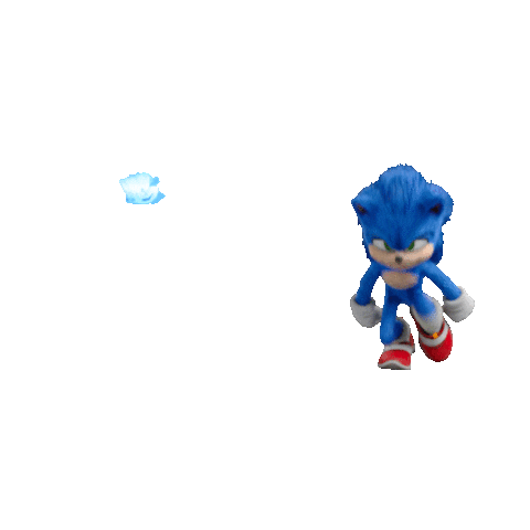 Sega Sonic Movie Sticker by Sonic The Hedgehog for iOS & Android | GIPHY