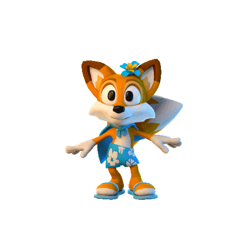 Video Game Fox Sticker by Playful Studios for iOS & Android | GIPHY