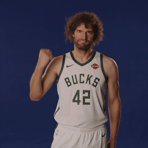 Robin Lopez Basketball GIF by Milwaukee Bucks - Find & Share on GIPHY