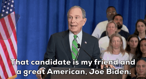 Mike Bloomberg GIF - Find & Share on GIPHY