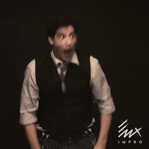 Not Me What GIF by EUX Compagnie d'Improvisation - Find & Share on GIPHY