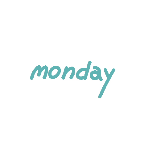 Monday Sticker by chxrrypie for iOS & Android | GIPHY