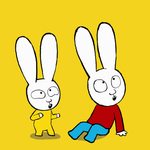 Happy Brother GIF by simon_superrabbit - Find & Share on GIPHY