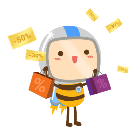 Happy Shopping Sticker by Ezbuy for iOS & Android | GIPHY