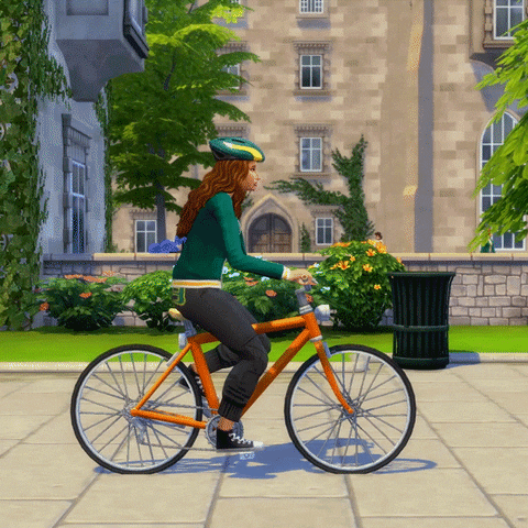 Bike Bicycling GIF by The Sims - Find & Share on GIPHY