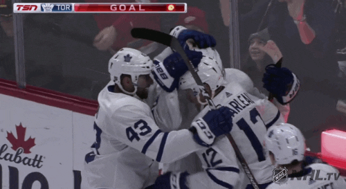 Ice Hockey Hug GIF by NHL - Find & Share on GIPHY