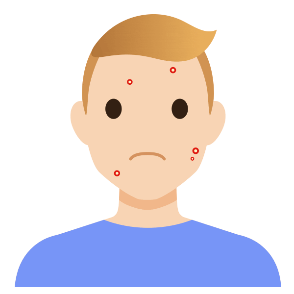 Arrow Acne Sticker by La Roche-Posay Ar for iOS & Android | GIPHY