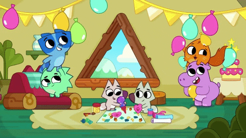 Happy Party GIF by Pikwik Pack - Find & Share on GIPHY