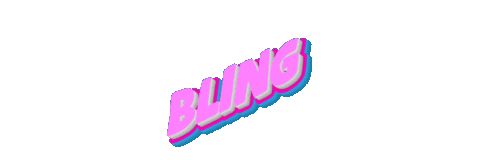 Pink Bling Sticker by Cavanagh Foyle for iOS & Android | GIPHY