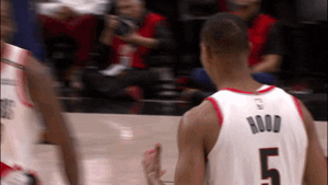 Rodney Hood Chest Bump GIF by NBA - Find & Share on GIPHY