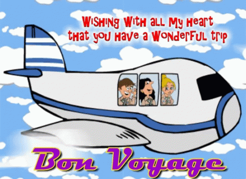 Bon Voyage GIF by memecandy - Find & Share on GIPHY
