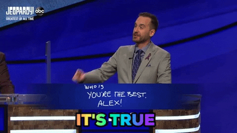 Jeopardy GIF by ABC Network - Find & Share on GIPHY