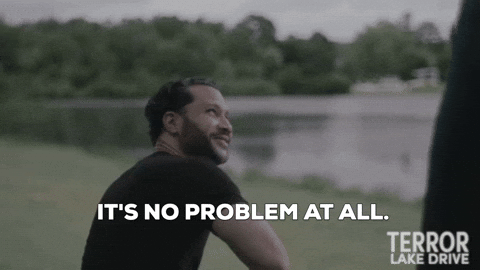 No Problem Thanks GIF by ALLBLK (formerly known as UMC) - Find & Share ...
