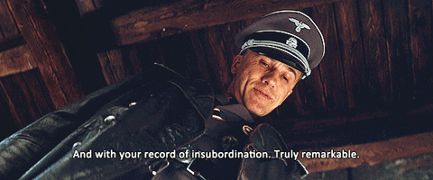 Inglourious Basterds GIF - Find & Share on GIPHY