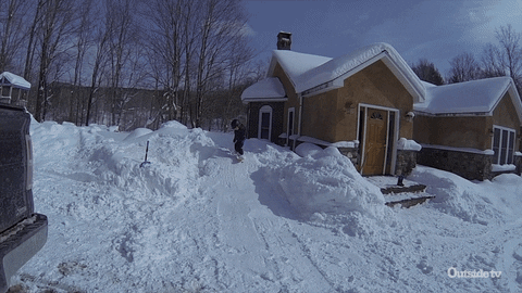 Snow Falling GIF by Outside TV - Find & Share on GIPHY