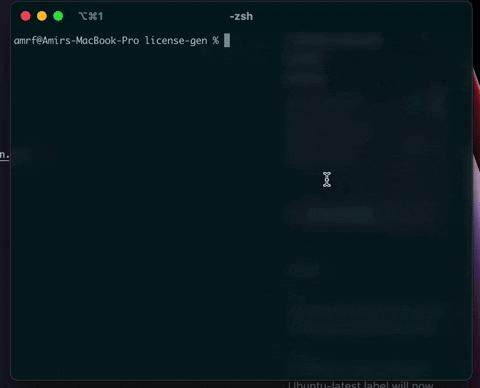 GitHub - amirfakhrullah/license-gen: Generate open-source license for your projects from ...