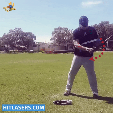 Baseball Hitting GIF by Hit Lasers - Find & Share on GIPHY