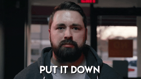 Scared Put It Down GIF by Film Riot - Find & Share on GIPHY