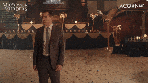 Midsomer Murders Reaction GIF by Acorn TV - Find & Share on GIPHY