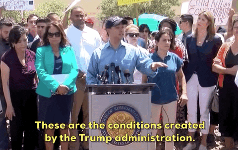 Joaquin Castro Texas Migrant Detention Facilities GIF - Find & Share on ...