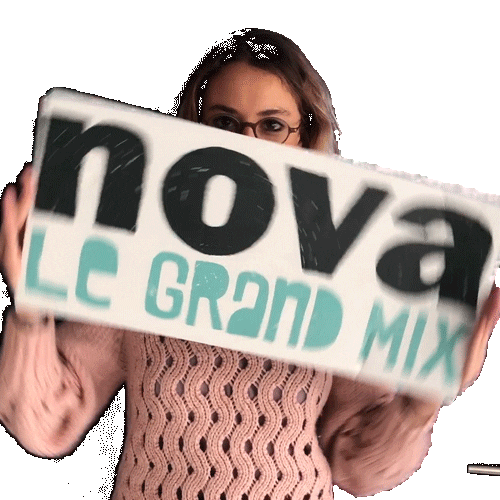 Sticker by Radio Nova for iOS & Android | GIPHY