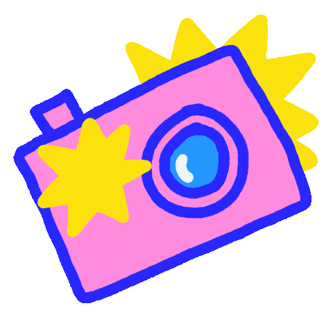 Camera Flash Sticker by Kirsty for iOS & Android | GIPHY