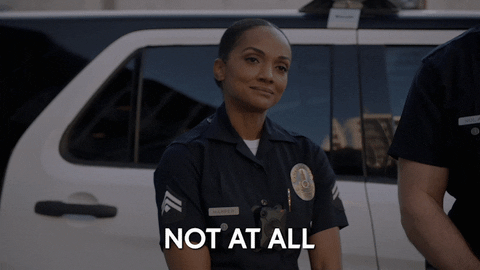 The Rookie No GIF by ABC Network - Find & Share on GIPHY