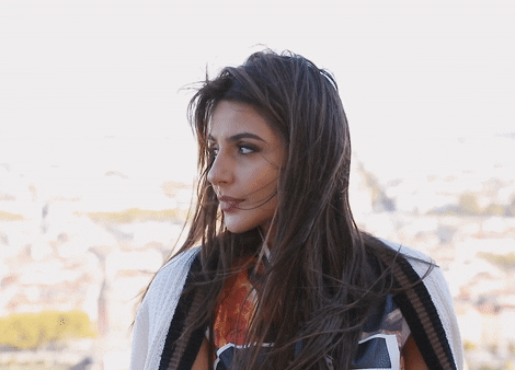 Hair Wind GIF by Sirusho - Find & Share on GIPHY