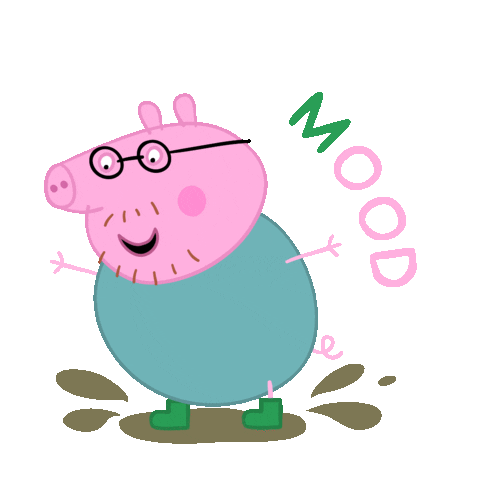 Happy Mood Sticker by Peppa Pig for iOS & Android | GIPHY