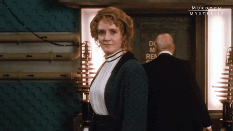 Turn Of The Century Vintage GIF by Murdoch Mysteries - Find & Share on ...