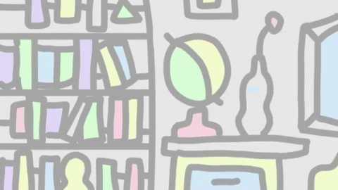 Cartoon Book GIF by Luis Ricardo - Find & Share on GIPHY