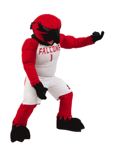 Mascot Falcon Sticker by Fanshawe College for iOS & Android | GIPHY