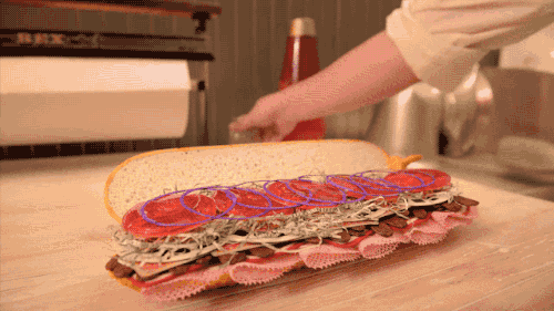 Submarine Sandwich GIF - Find & Share on GIPHY