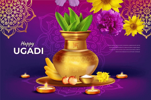 Happy Ugadi GIF by techshida - Find & Share on GIPHY
